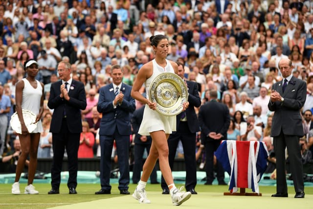 In Pictures: Garbine Muguruza shares glimpses of her tennis practice ...