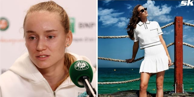 "I'm not used to it but it turned out very nice"- Elena Rybakina ...