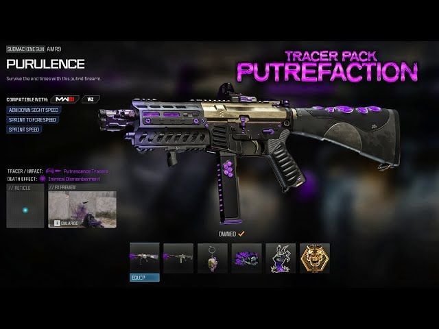 Tracer Pack Putrefaction in MW3 and Warzone: Price, what's included ...