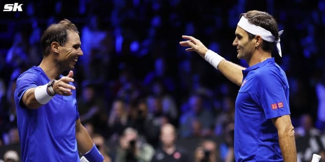 "Roger Federer said happy anniversary babe"; "Oh the Fedal feels ...