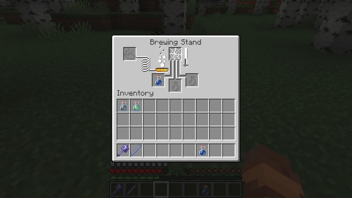 Minecraft reveals four new potions for 1.21 update