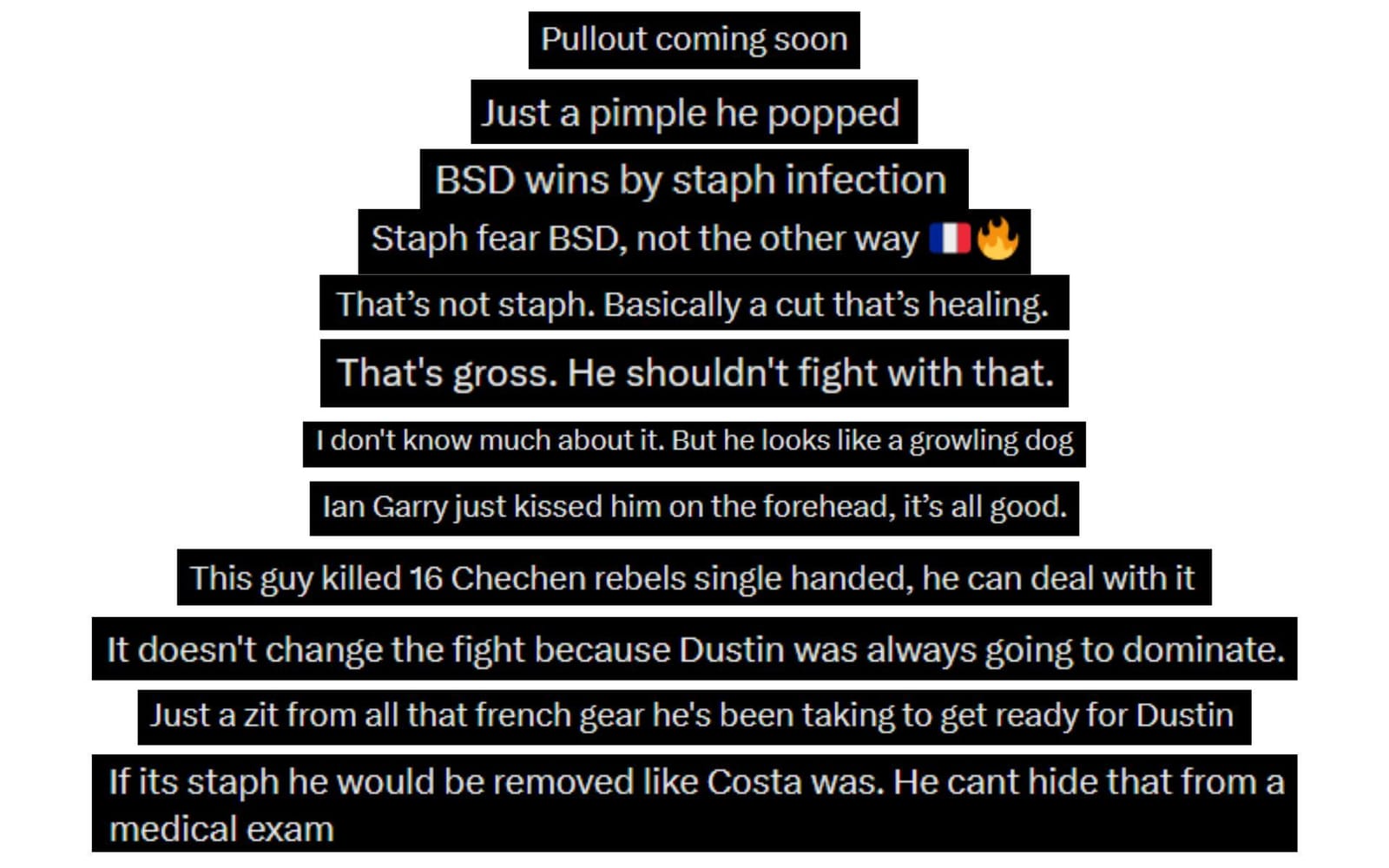 "He shouldn't fight with that" - Fans react as UFC star points out ...