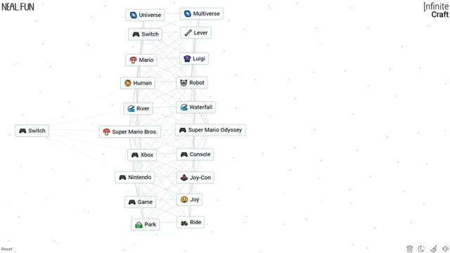 Infinite Craft: How to Make Nintendo Switch