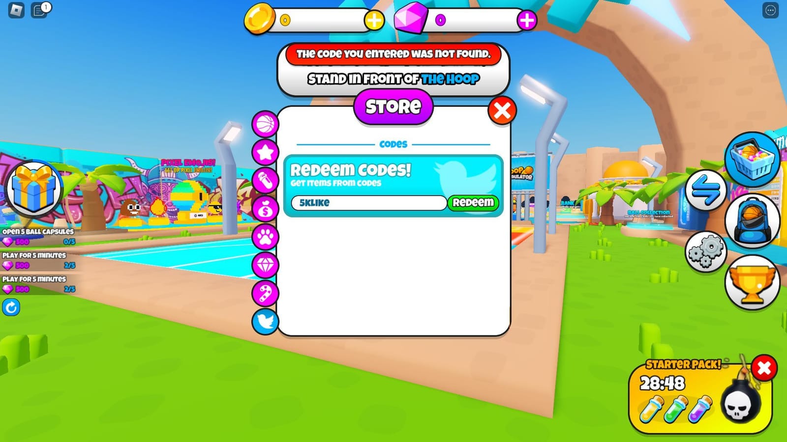 Hoop Simulator Codes (2024)