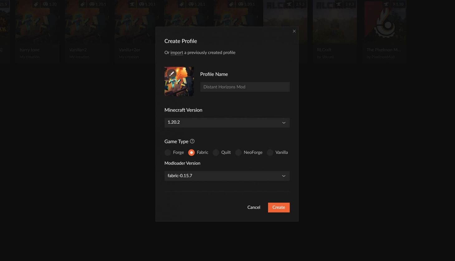 How to get Distant Horizons mod for Minecraft