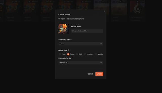 How to get Distant Horizons mod for Minecraft