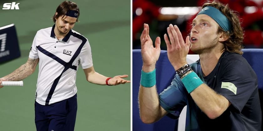 "We take the umpire out, we cannot take off Andrey Rublev" - Alexander ...
