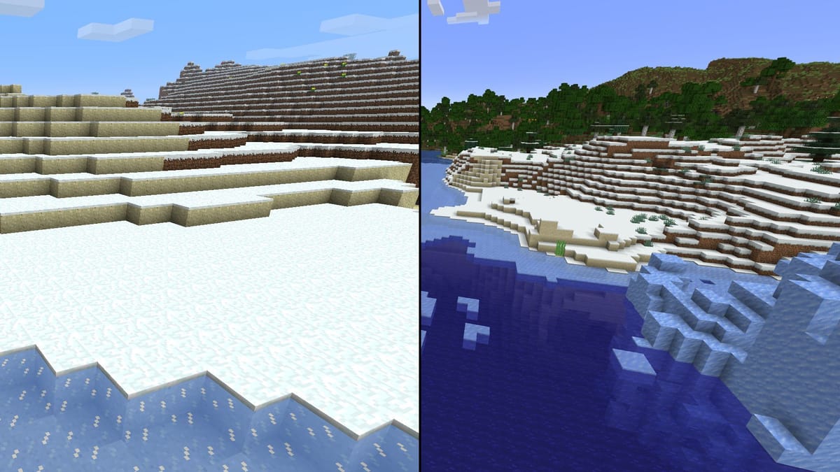 Minecraft forgotten biomes: The history of removed biomes