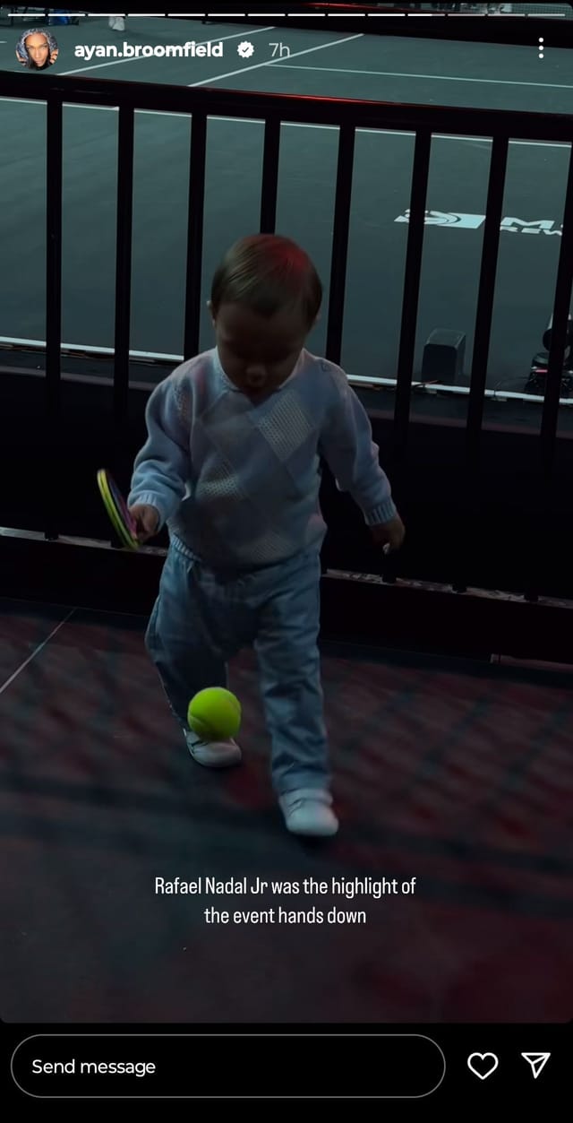 "Rafael Nadal Jr. was the highlight": Frances Tiafoe's girlfriend Ayan ...