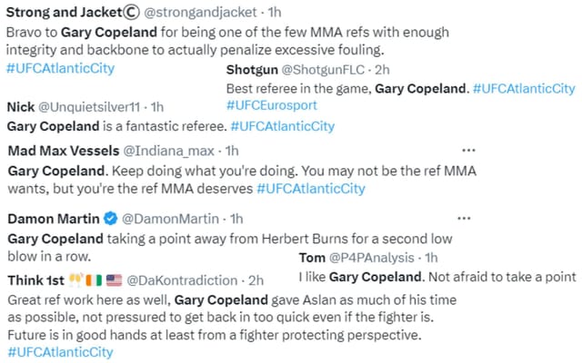 Who is Gary Copeland? U.S. police chief working as MMA referee praised ...