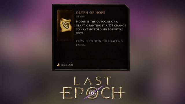 All Glyphs in Last Epoch, explained