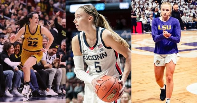 Rare photo of Caitlin Clark, Paige Bueckers and Hailey Van Lith ...