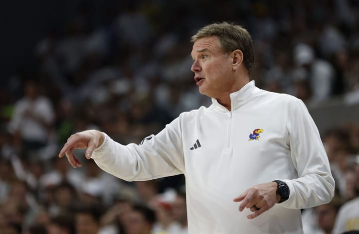 "We have run really good offense": Bill Self justifies Cincinnati loss ...