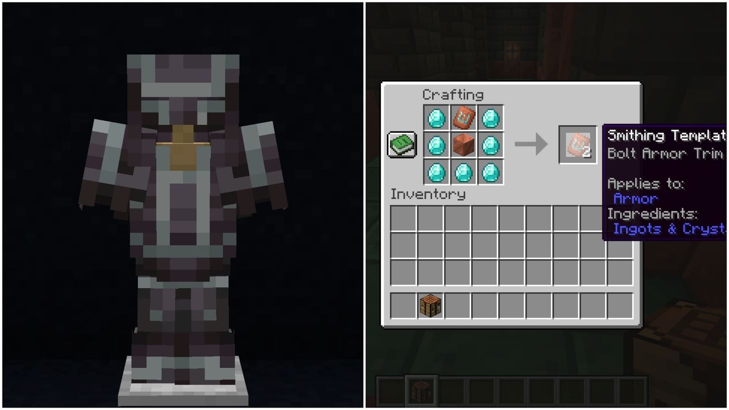 How to get bolt armor trim in Minecraft?