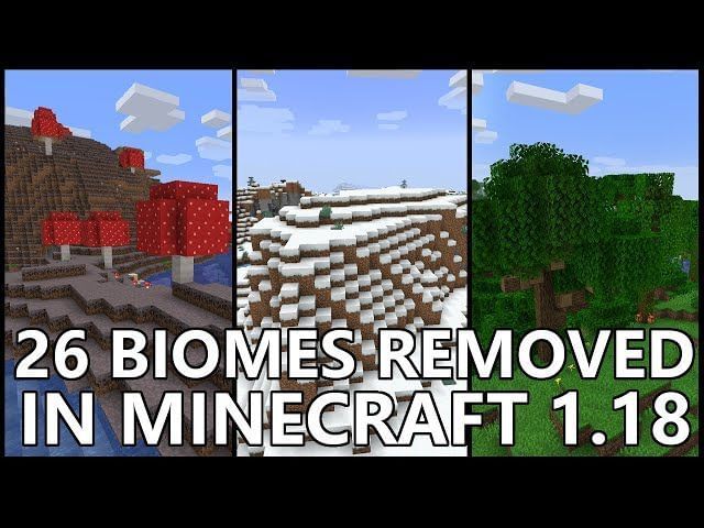 Minecraft forgotten biomes: The history of removed biomes