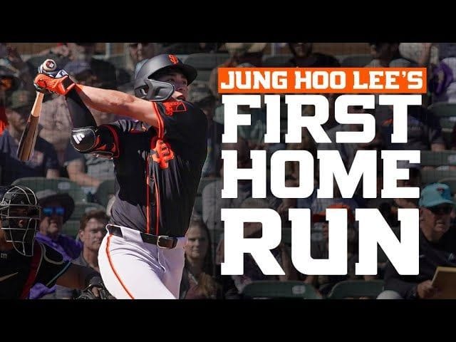 In Photos: Giants rookie Jung Hoo Lee takes center stage with $256,308 ...