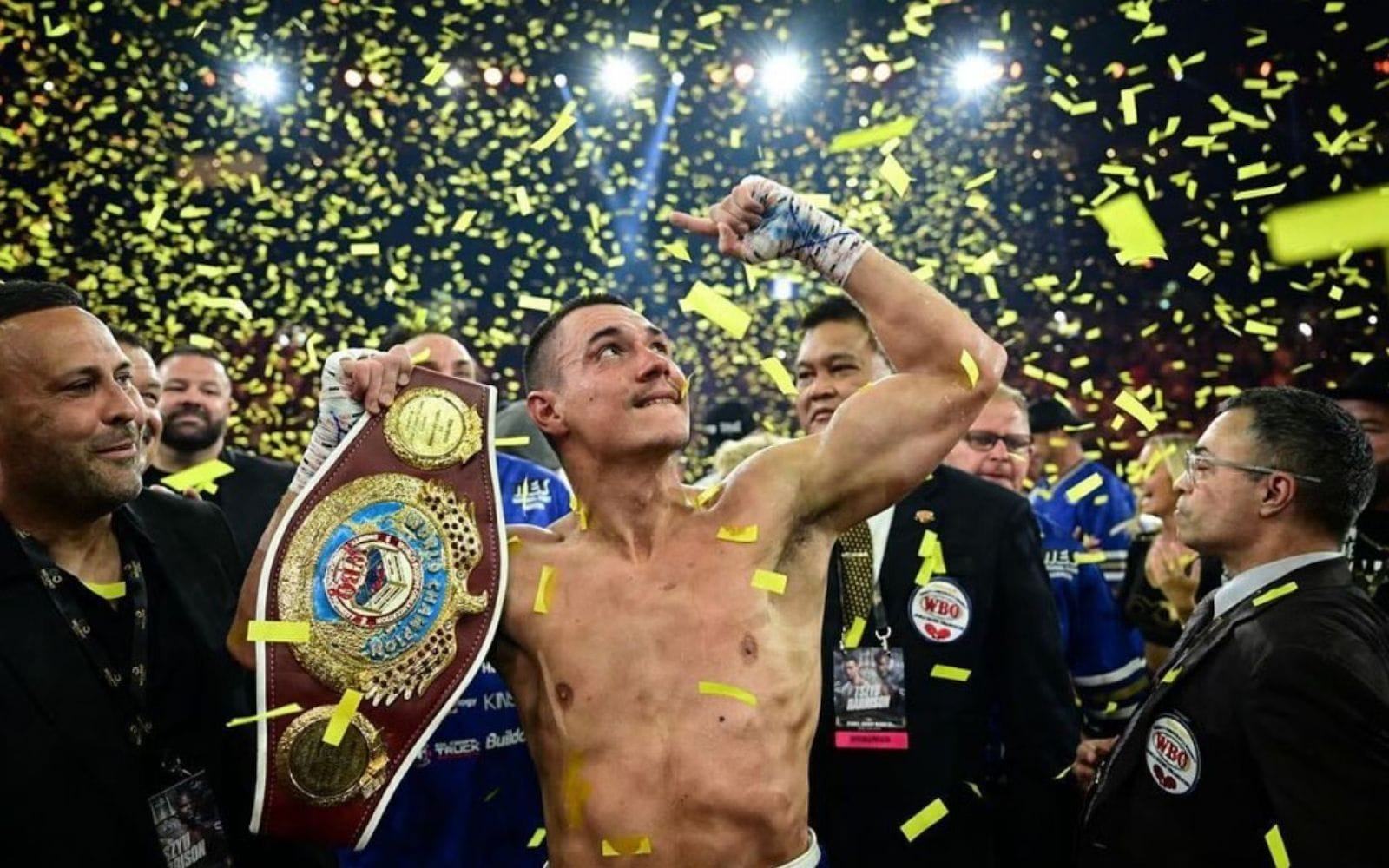 What is Tim Tszyu boxing record?
