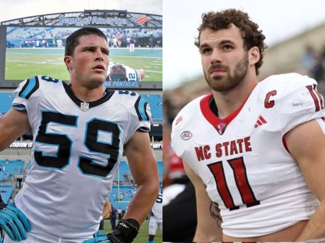 "He plays really hard": Panthers legend Luke Kuechly rains praises on former NC State LB Payton ...