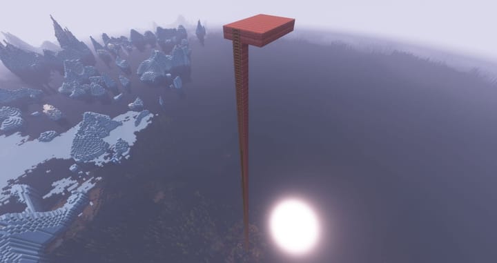 How to make mob tower farm in Minecraft Bedrock