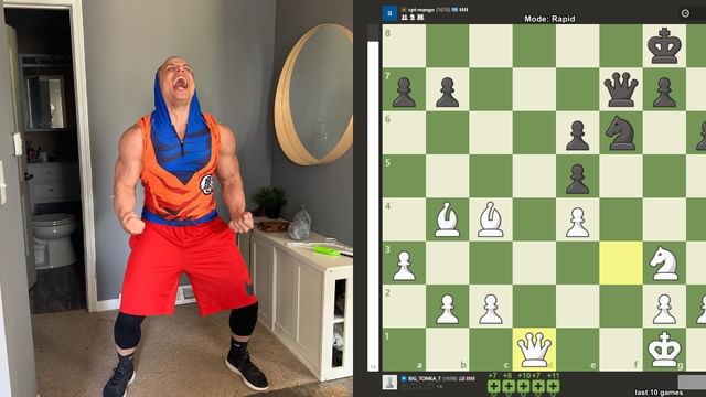 League of Legends streamer Tyler1 has reached 1700 rating in Rapid chess