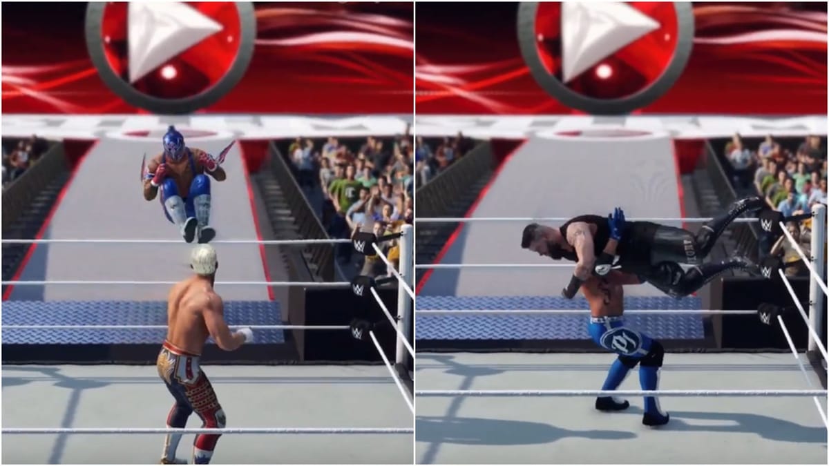 How to use Springboard Attacks in WWE 2K24?