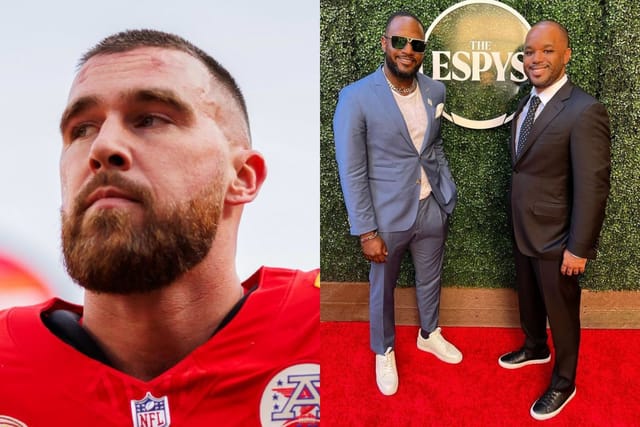 Who are Travis Kelce's managers, André and Aaron Eanes? All about Chiefs star's representation