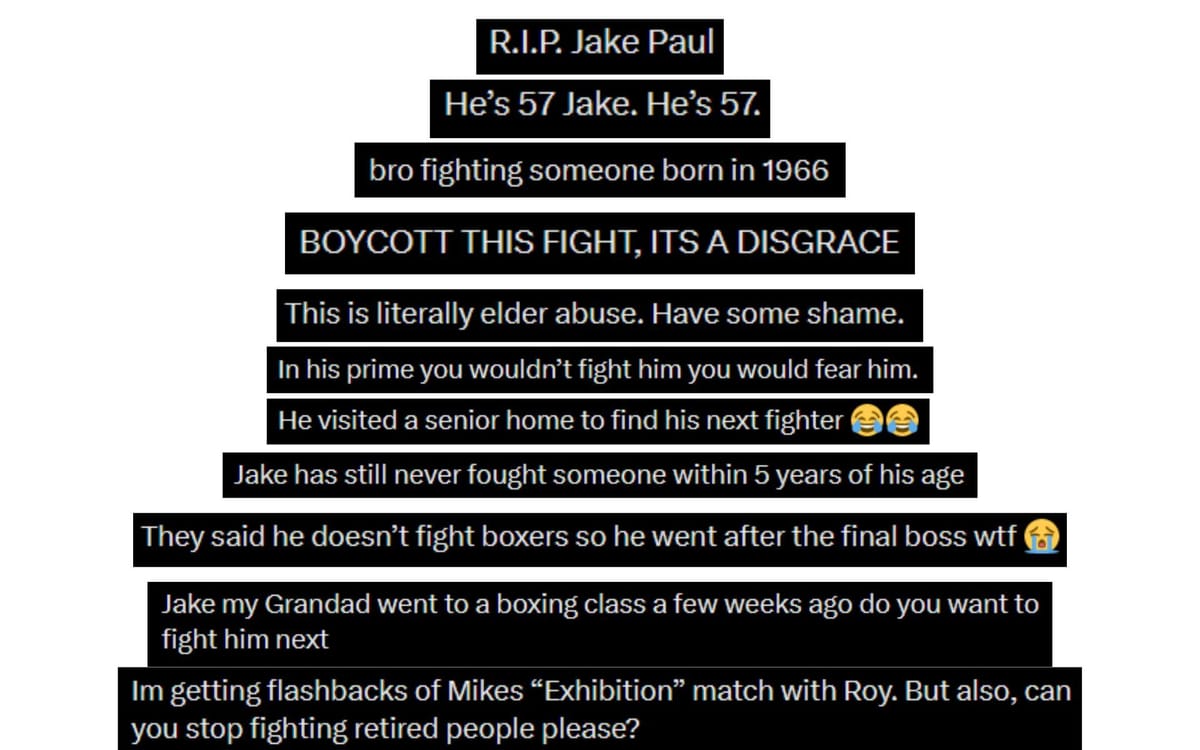 Mike Tyson: "He went after the final boss wtf" - Jake Paul surprises ...