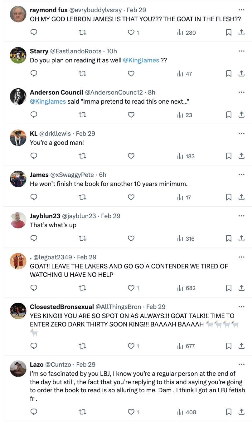 “You not reading that book bro”: LeBron James’ book shoutout for former ...