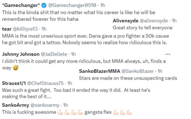 UFC fighter gets bitten: "He will be remembered forever" - Fans in awe ...