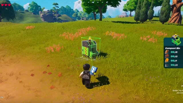 How to make Compost Bin in LEGO Fortnite