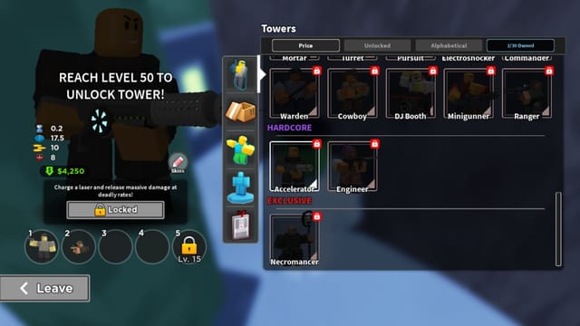 Tower Defense Simulator: All Towers, Stats, and more (February 2025)