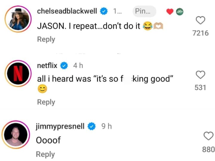 Watch: Travis Kelce mimics Love is Blind star Chelsea Blackwell's "I'm clingy" dialogue