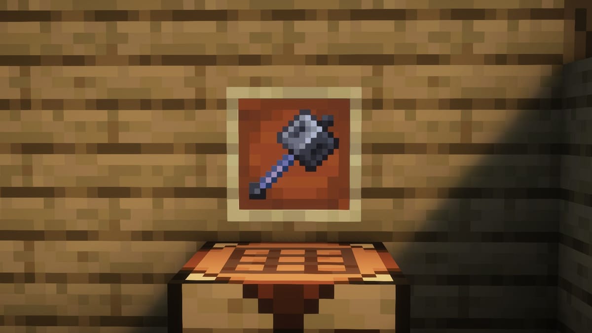 Minecraft's new mace weapon pairs with a channeling-enchanted trident ...