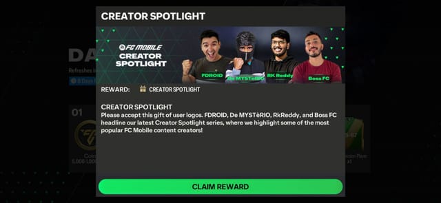 How to get FC Mobile Creator Logos