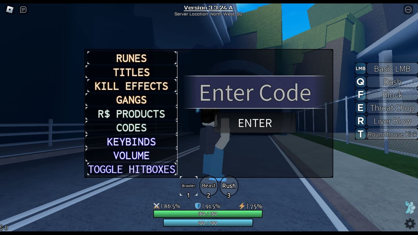 Untitled Combat Arena Codes (2024)