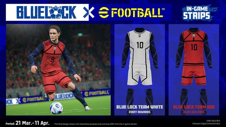 eFootball 2024 v3.4.0: Blue Lock collaboration and all new Special Packs
