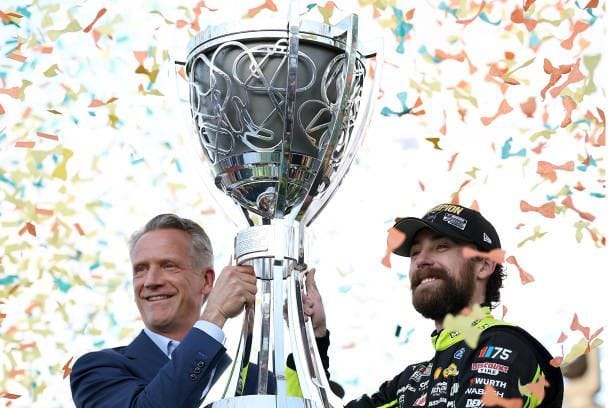 What is the NASCAR trophy called?