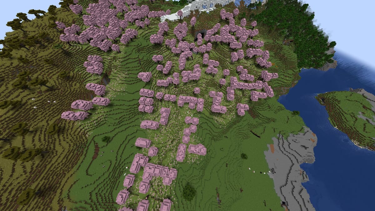 20 best Minecraft Cherry Blossom seeds for 1.20 Update