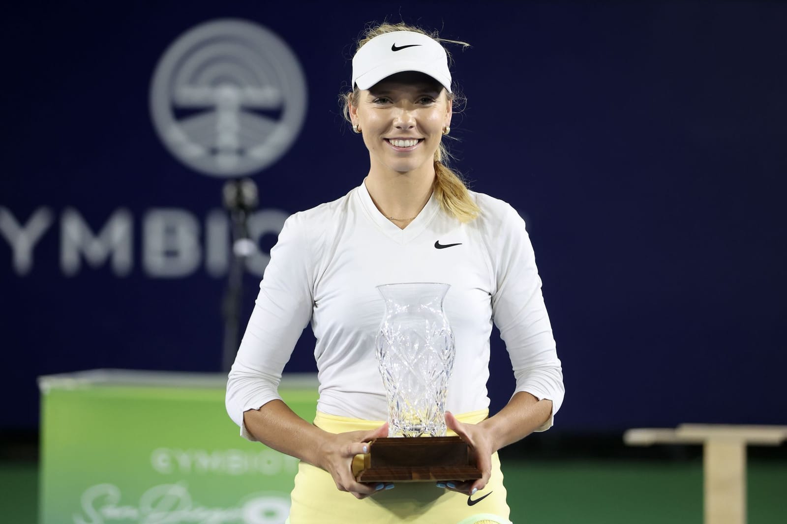 "I was kind of hoping he wouldn't come" - Katie Boulter jokes about ...