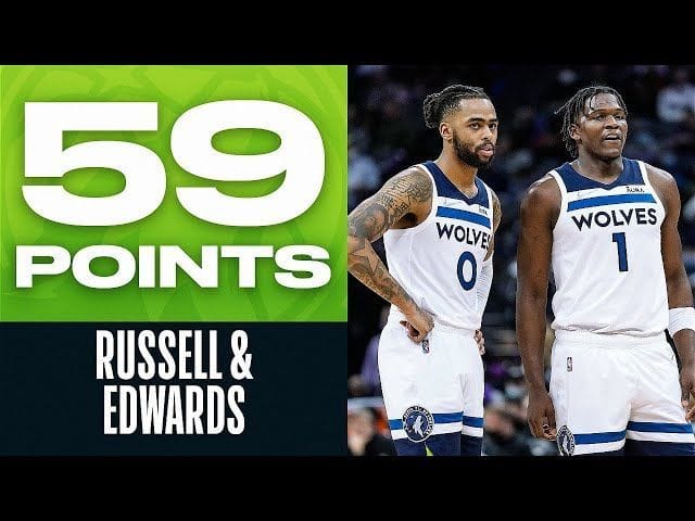 D'Angelo Russell seemingly agrees to Anthony Edwards' hot take calling ...
