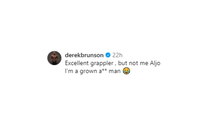 "But not me Aljo I'm a grown a** man" - Former UFC vet reacts to ...