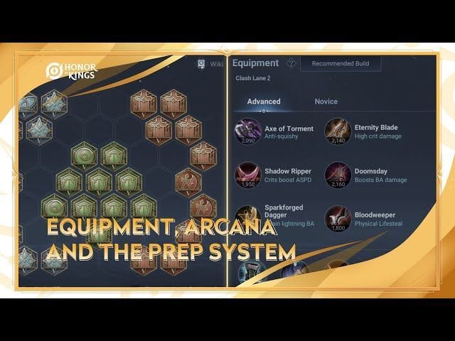 Honor of Kings Equipment, Arcana, and more explained