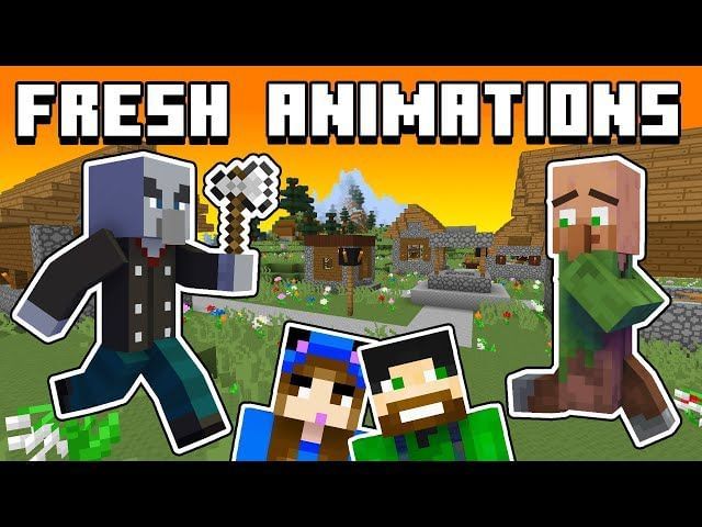 Animated Mobs Resource Pack 114 115