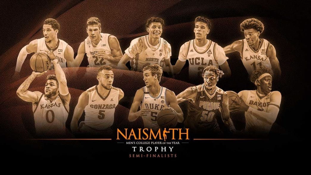 Naismith College Player of the Year Winner List and Naismith College ...
