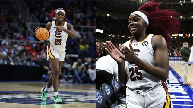 "Nobody can sag off me this year": South Carolina's Raven Johnson ...