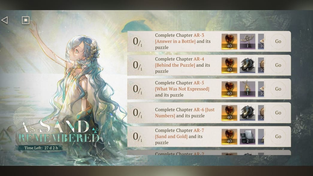 Reverse 1999 As the Sand Remembered guide: All puzzles solutions