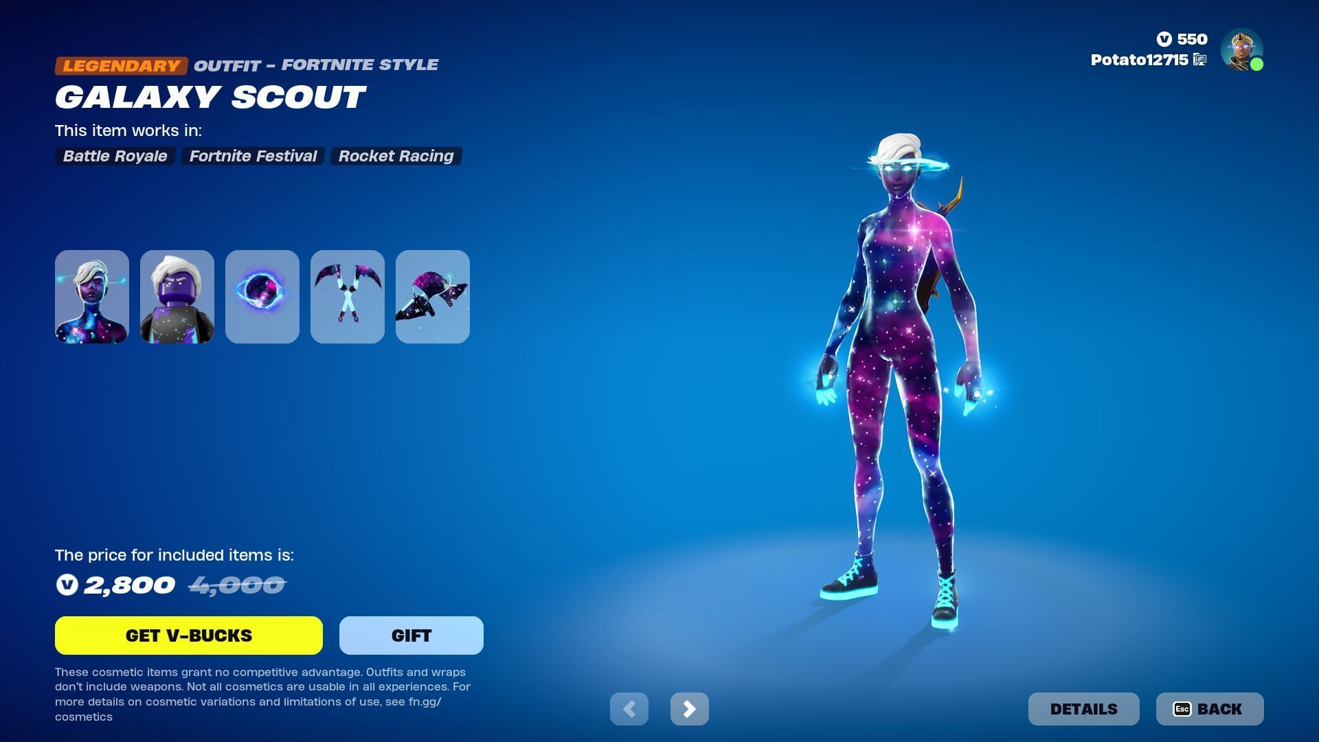 How to get Galaxy Scout Skin in Fortnite (April 10, 2024)