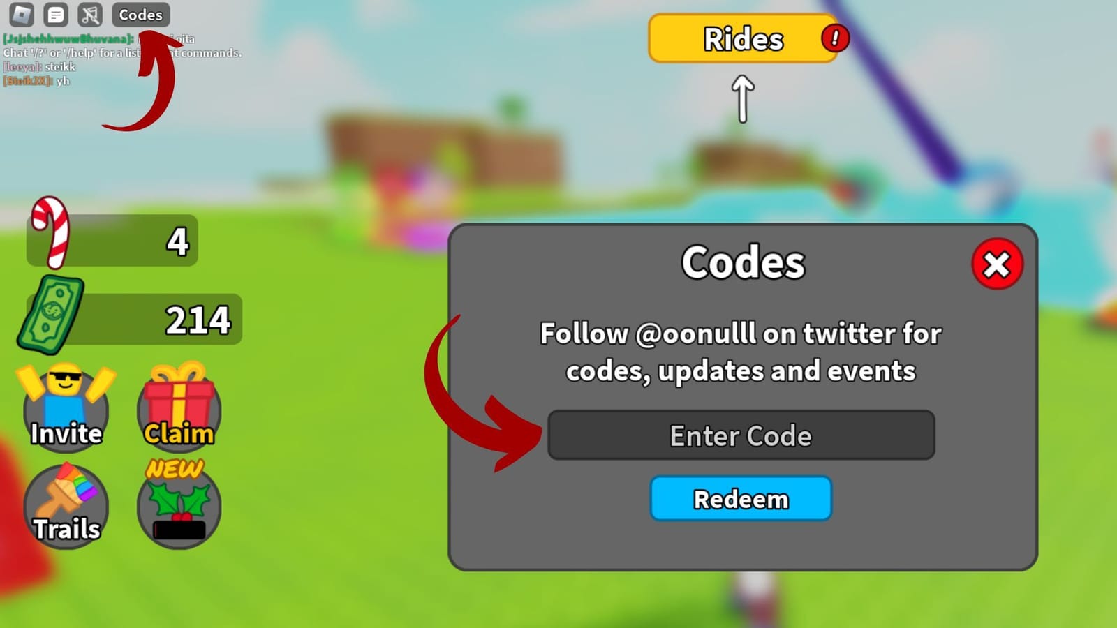 Roblox Slide Down A Hill codes