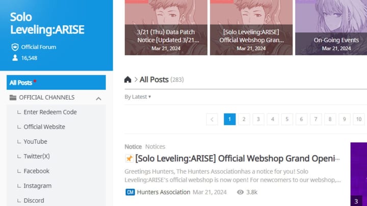 Solo Leveling: Arise redeem codes (May 2025) and redemption guide