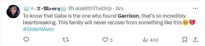 What happened to Garrison Brown from Sister Wives? Tributes pour in ...